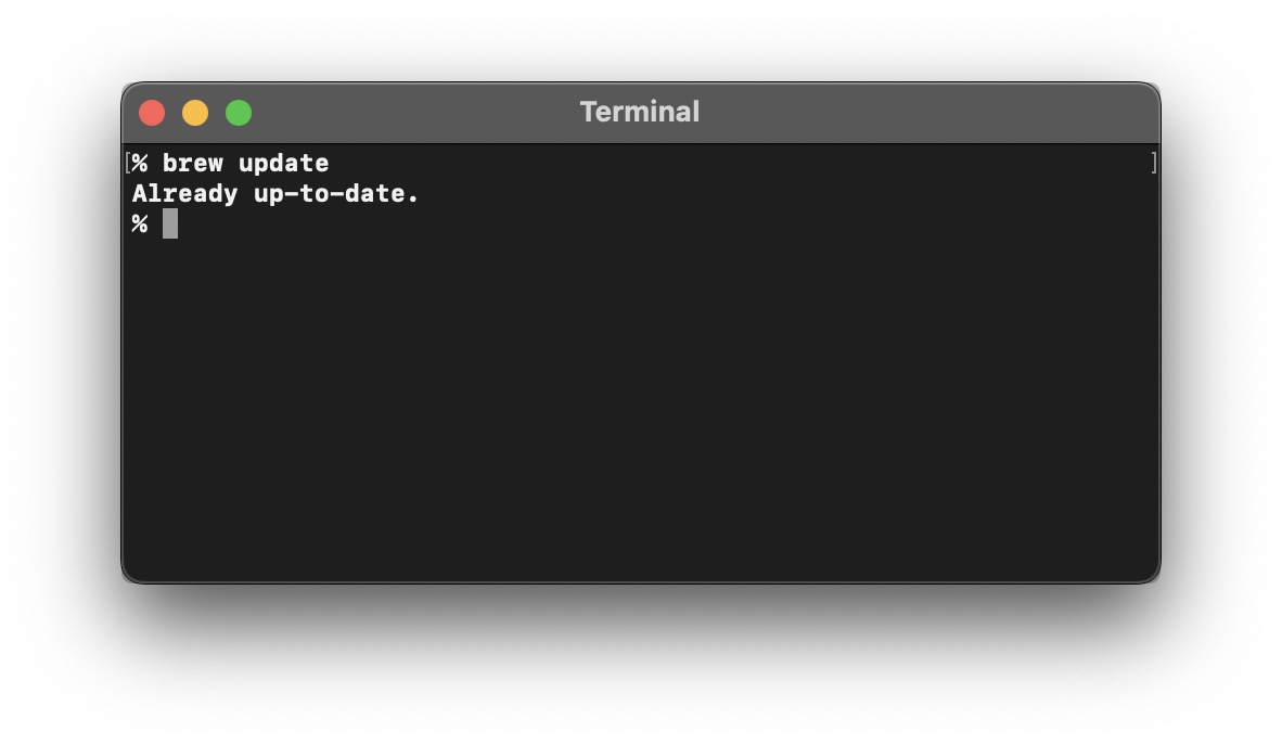 How To Update Brew On Mac